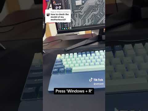 Here are 2 ways to check your Motherboard model! 🔎💯