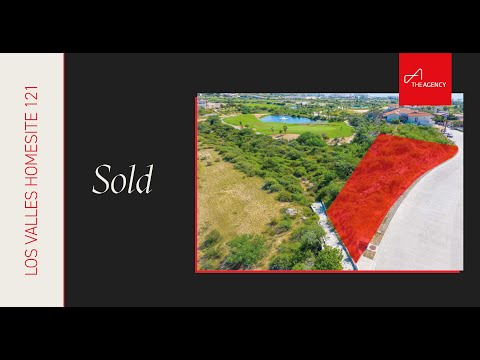 Los Valles Homesite 121 - Club Campestre San Jose - San Jose del Cabo $210,000