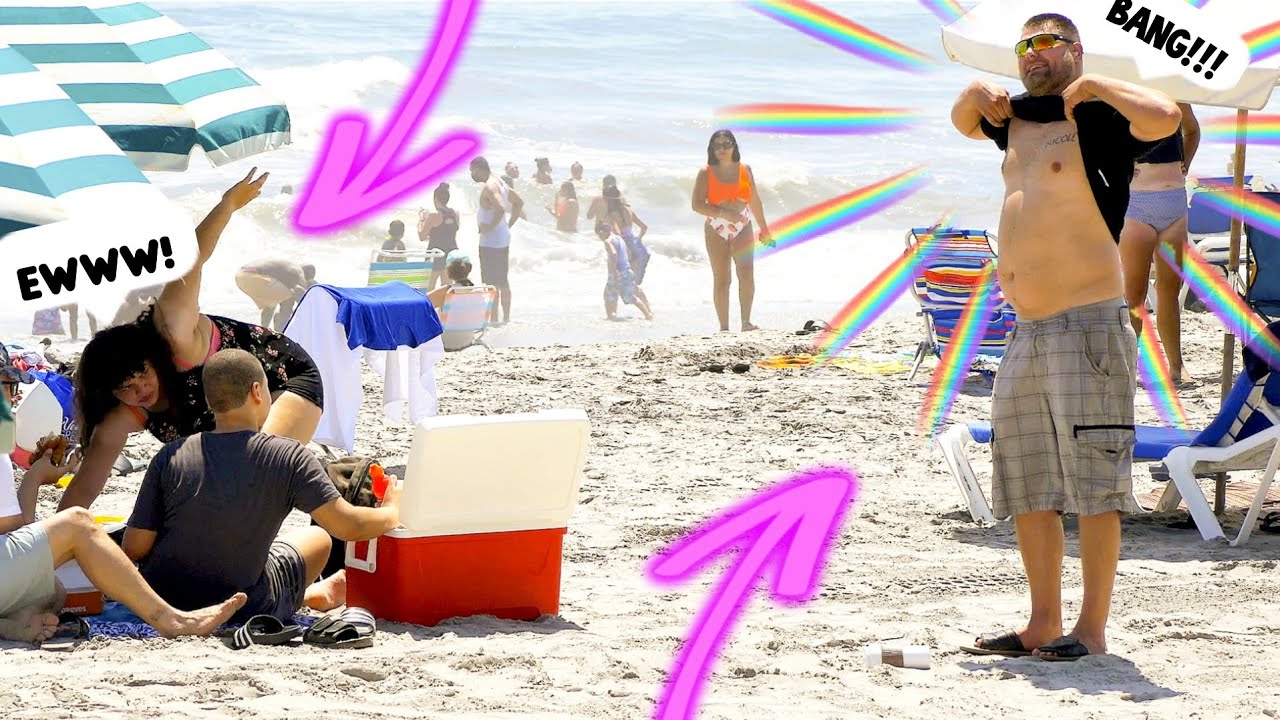 Epic Beach Prank