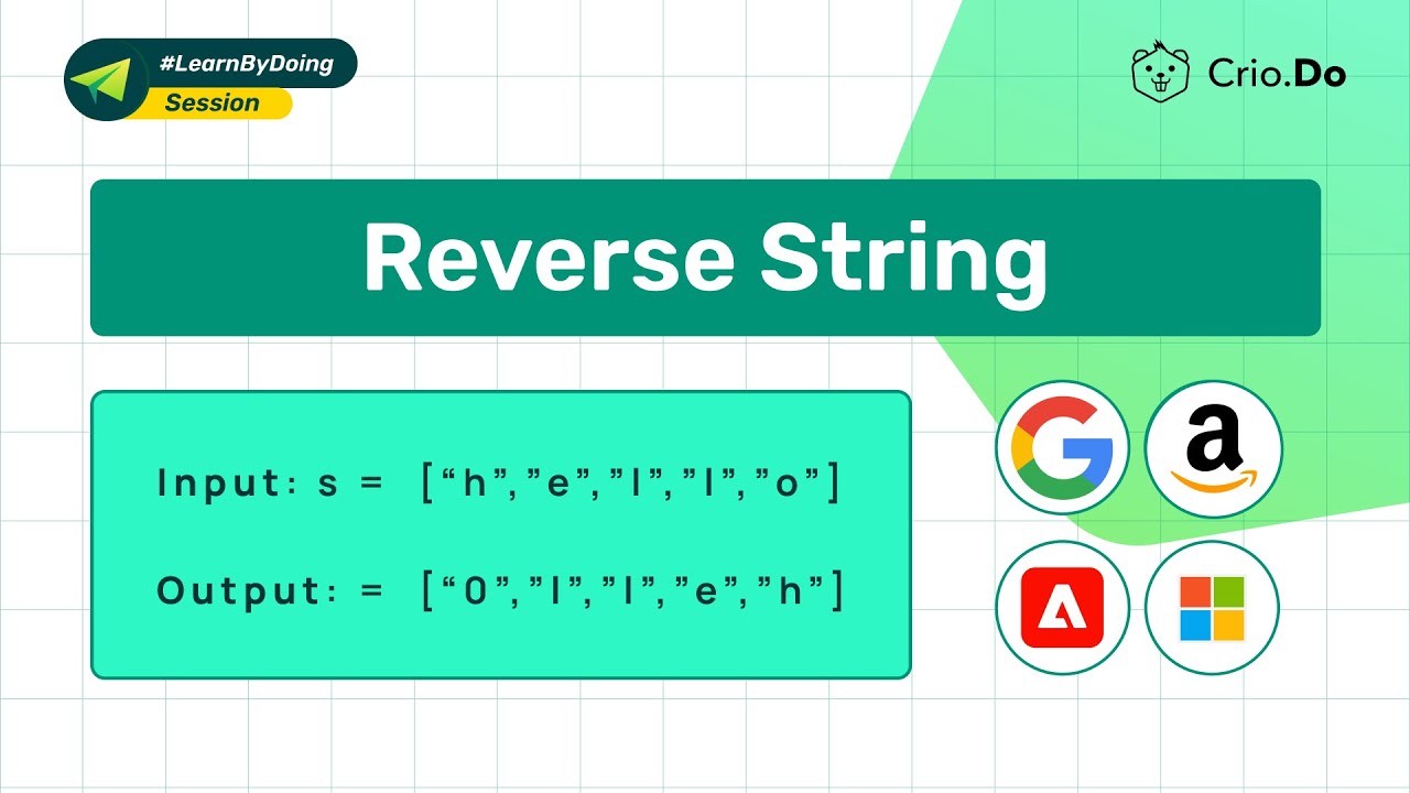 Reverse Strings | Java | Master DSA Interview Questions