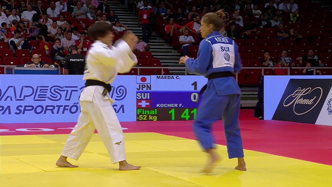MAEDA Chishima vs. KOCHER Fabienne - 🥋 Judo.how » Alles rund um Judo