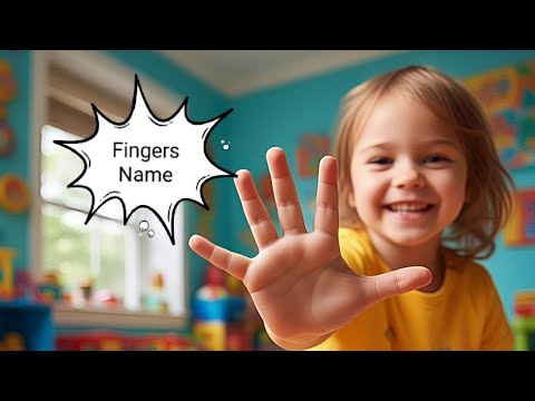 Learn Your Fingers Names | Fingers Family | Hand Finger Names for kids