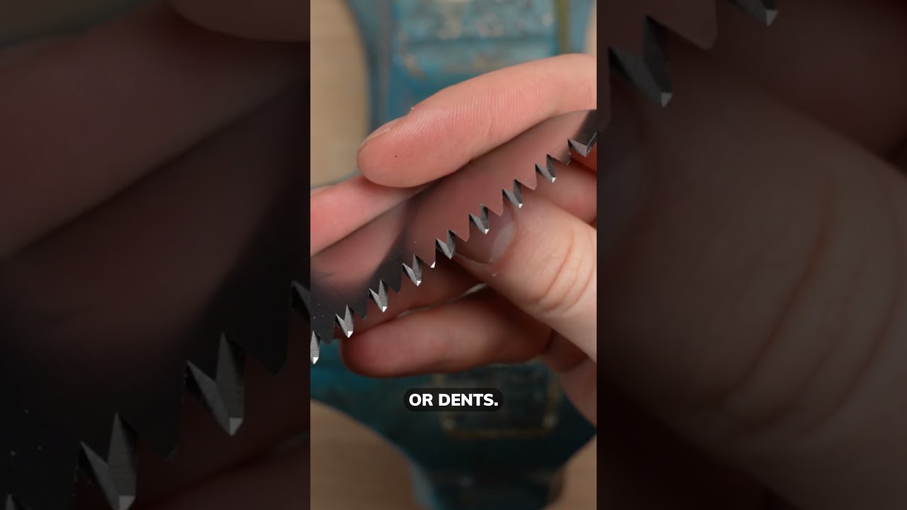 The Basics of how to sharpen your saw 🪚