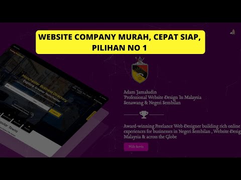 Website Design In Malaysia , Design By Adam Jamaludin