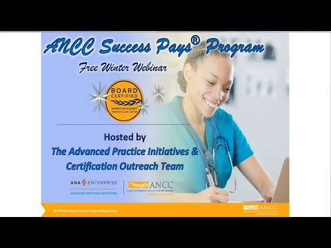 ANCC SuccessPays Winter Webinar