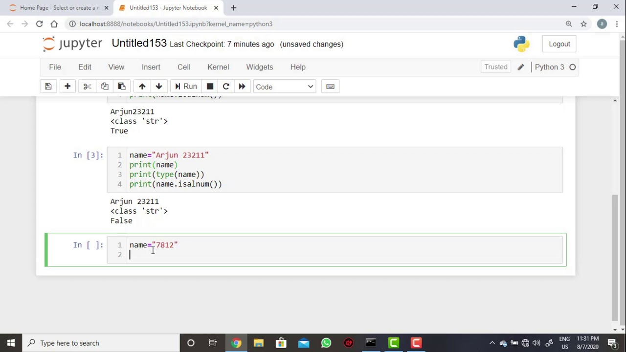 103 python string isalnum method