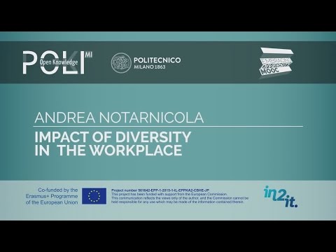 Impact of diversity in the workplace (Andrea Notarnicola)