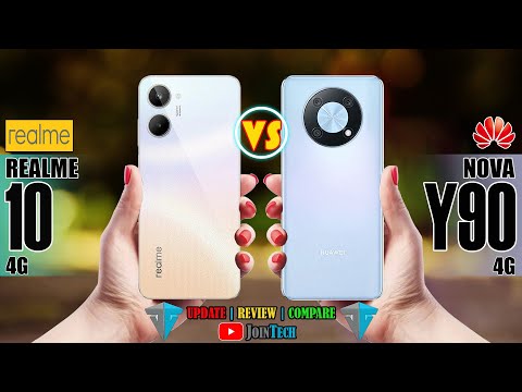 REALME 10 4G VS HUAWEI NOVA Y90 4G SPECIFICATIONS COMPARISON