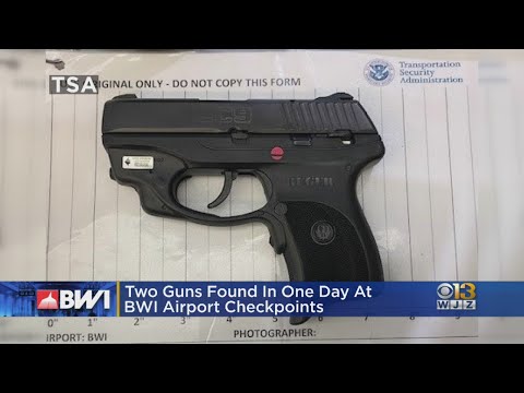Two Loaded Guns Found At BWI Security Checkpoints On Friday