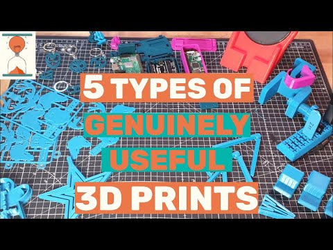 5 types of genuinely useful 3D printed objects