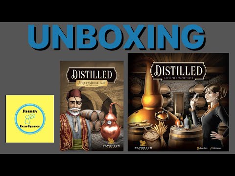Distilled, Africa & Middle East Expansion, Playmat - UNBOXING