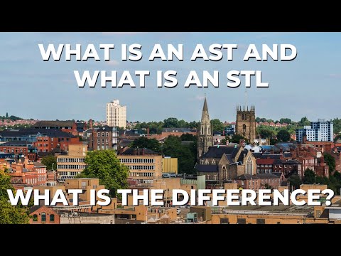 What is the difference between an AST and a STL?