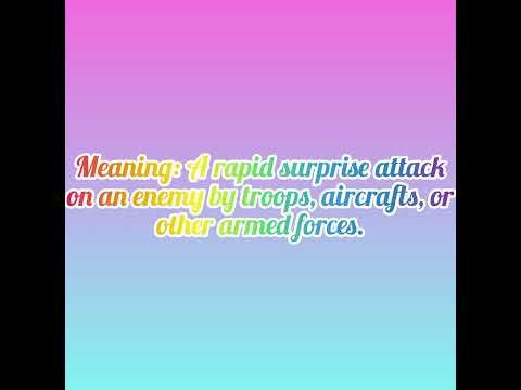 Raid - meaning
