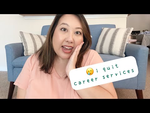 GRADUATING FROM DESIGNLAB | Job hunting & quitting career services