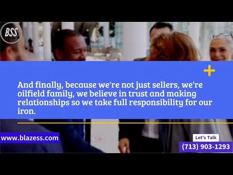 Driven by TRUST, not transactions. Blaze – Your Proud Oilfield Partner – Not just supplier.