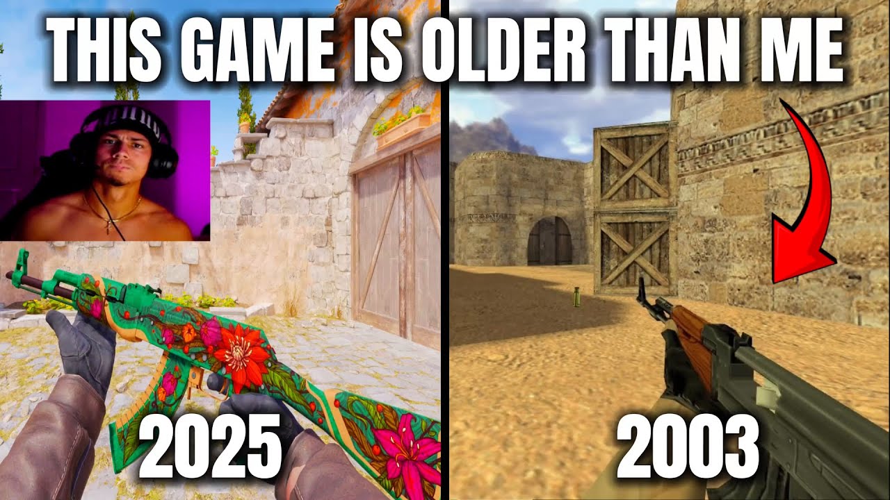 CS2 PLAYER TRIES COUNTER-STRIKE 1.6 FOR THE FIRST TIME