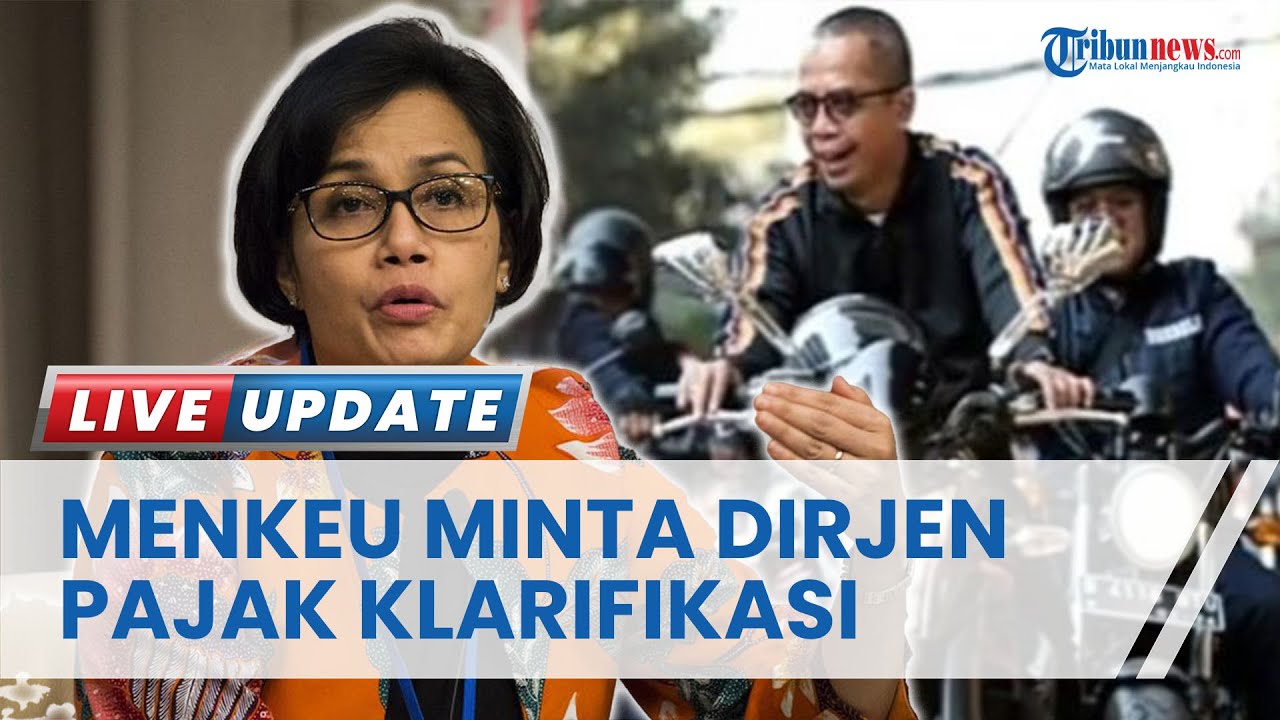 Buntut Viral Pamer Moge Menkeu Sri Mulyani Minta Dirjen Pajak Suryo
