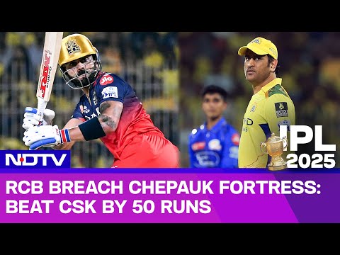 RCB Vs CSK | IPL 2025: RCB Breach Chepauk Fortress, Break 17-Year Jinx With Win Over CSK