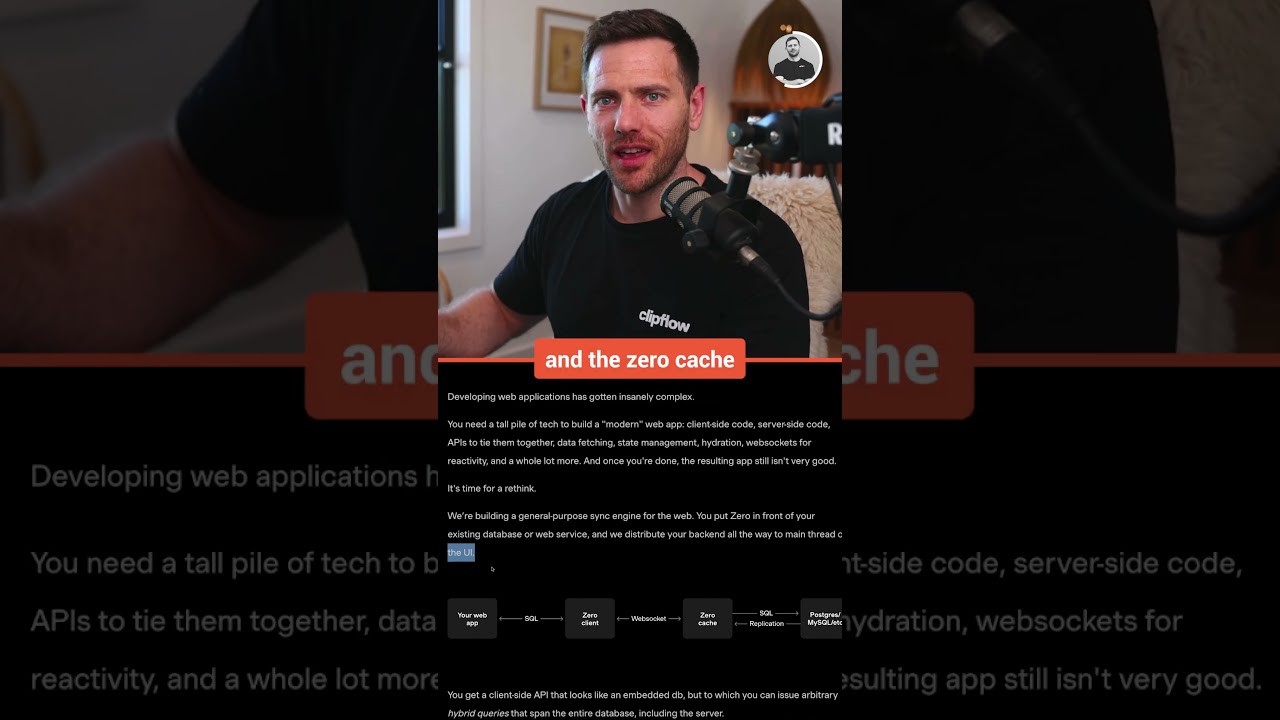 ZeroSync - a general-purpose sync engine for the web  #javascriptframework #coding #realtime