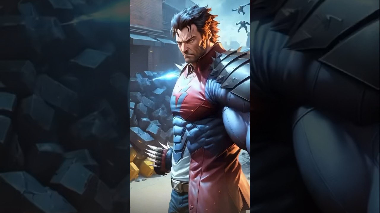 Marvel Superhero Wolverine / Stable Diffusion
