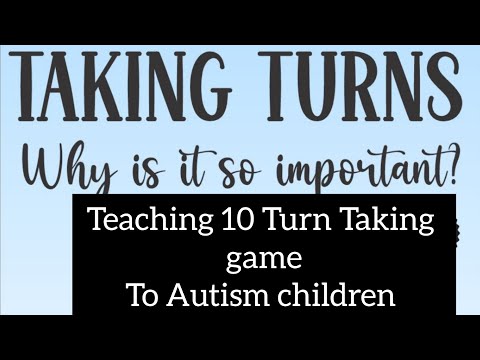 Autism Awareness and Help - Turn taking games for ASD kids