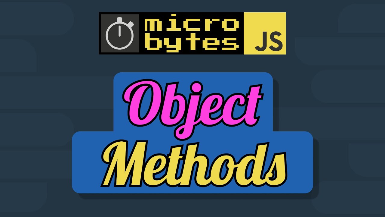 JavaScript Object Methods In 90 Seconds #JavaScriptJanuary