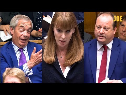 BEST BITS: Angela Rayner wipes the floor with opposition at Deputy PMQs