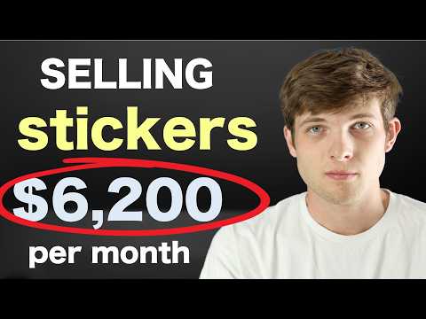 How I Made $6,200 Per Month Selling Stickers Online