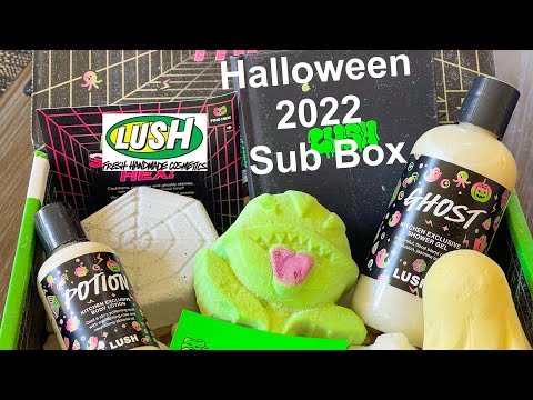 Lush October 2022 Subscription Box Unboxing | Lush Archive & Encyclopedia