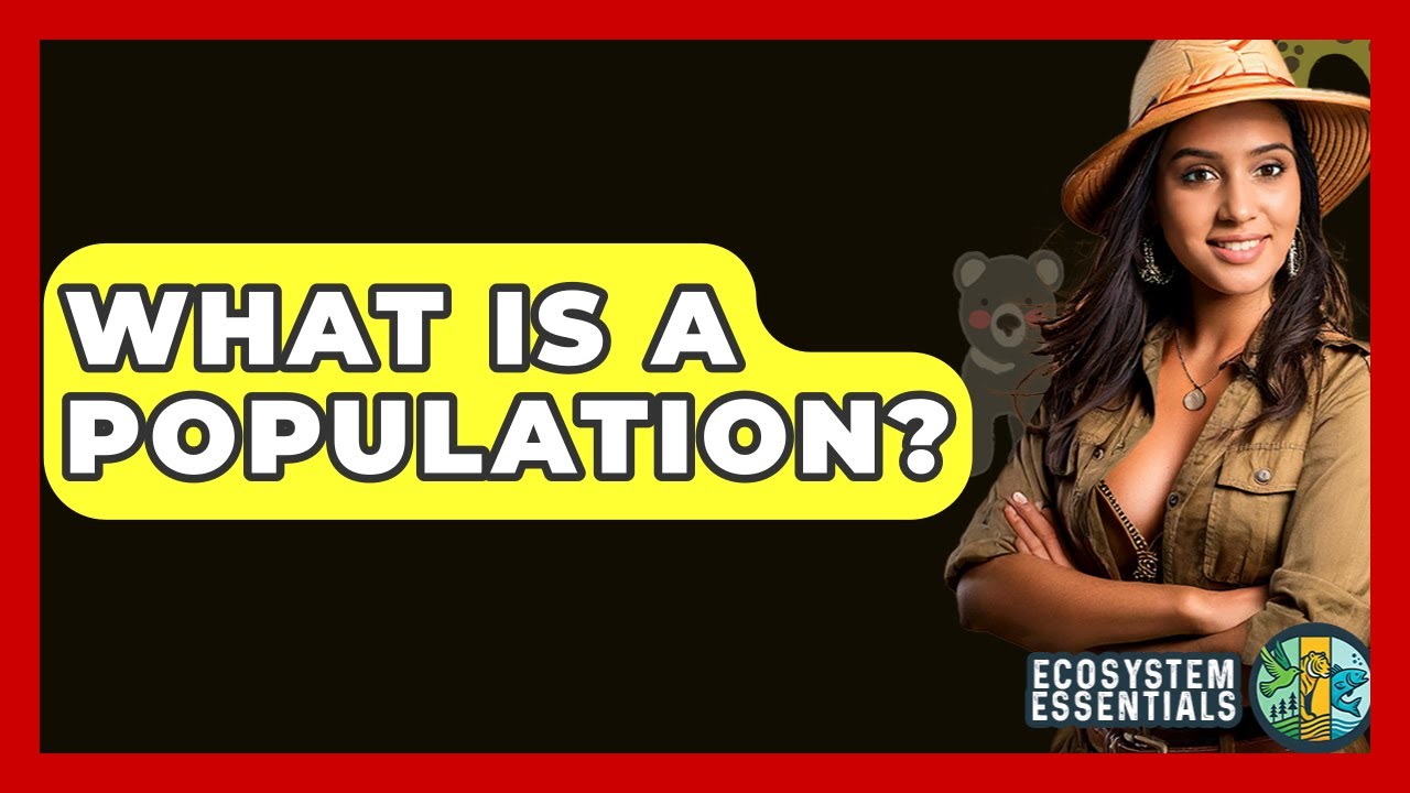 What Is A Population? - Ecosystem Essentials