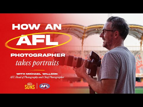 Behind the Scenes | How to shoot like an AFL photographer