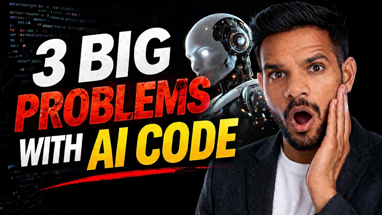 3 Problems with AI-Generated Code (Stop Using It Blindly)
