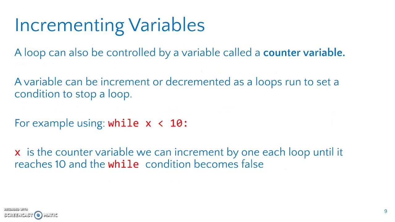 Python 1 Unit 1 Module 4 PowerPoint