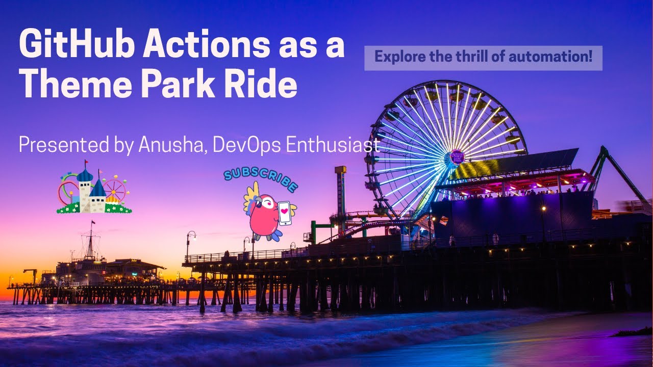 GitHub Actions Explained Like a Theme Park Ride | CI/CD for Beginners
