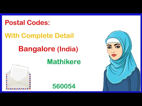 Postal code of Mathikere Zip code