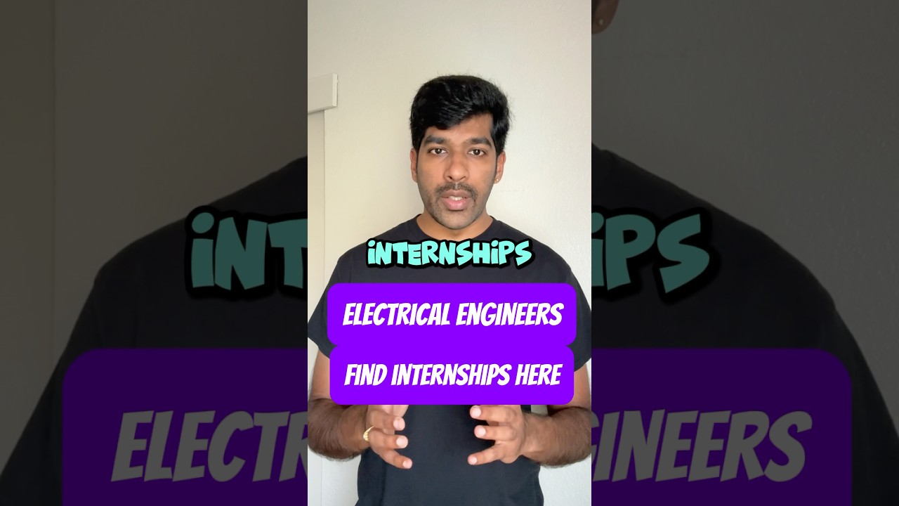 Electrical Engineers can find Internships here! #internship #intern #ee #usa #india #masters #f1visa
