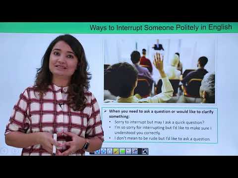 Learn Ways to Interrupt Someone Politely in English - Mind Luster