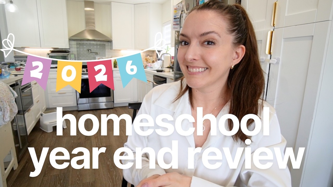 HOMESCHOOL YEAR END REVIEW ✨💕 | what worked, and what didn't as a homeschool mom of 4