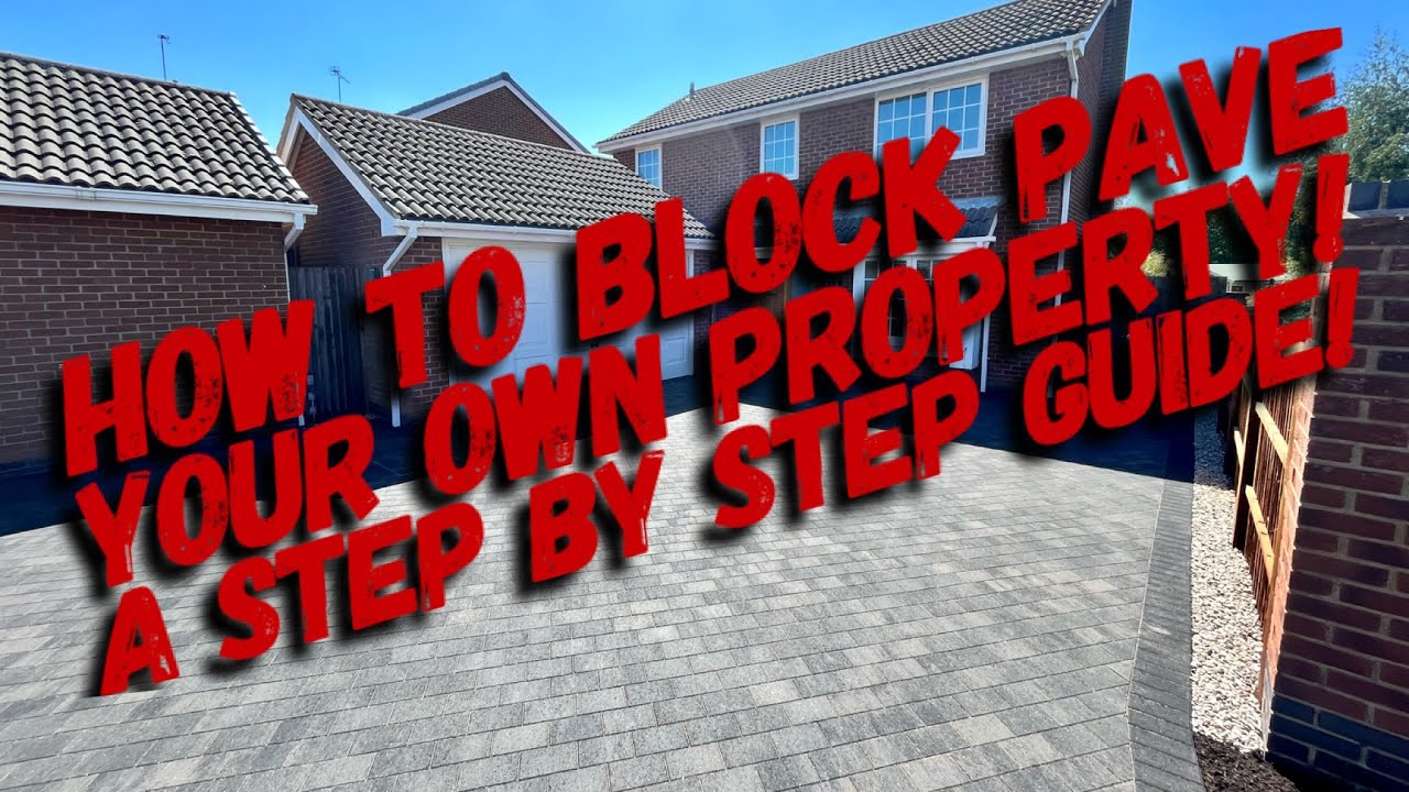 block paving how to block pave a step by step guide #landscaping #paving #garden