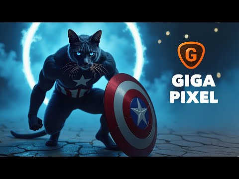 Beginner Upscale - Topaz Gigapixel 8 (Flux AI image)
