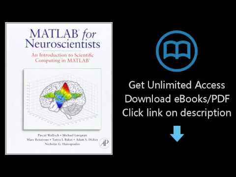 Download MATLAB for Neuroscientists: An Introduction to Scientific Computing in MATLAB PDF