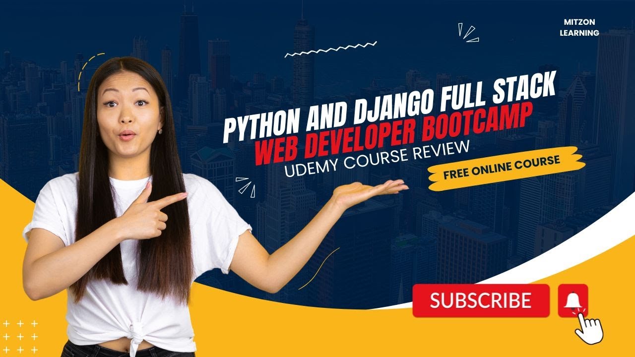 Python and Django Full Stack Web Developer Bootcamp by Jose Portilla (Udemy Course Review)