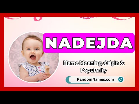 Nadejda - Baby Girl Name Meaning, Origin & Popularity - RandomNames.com
