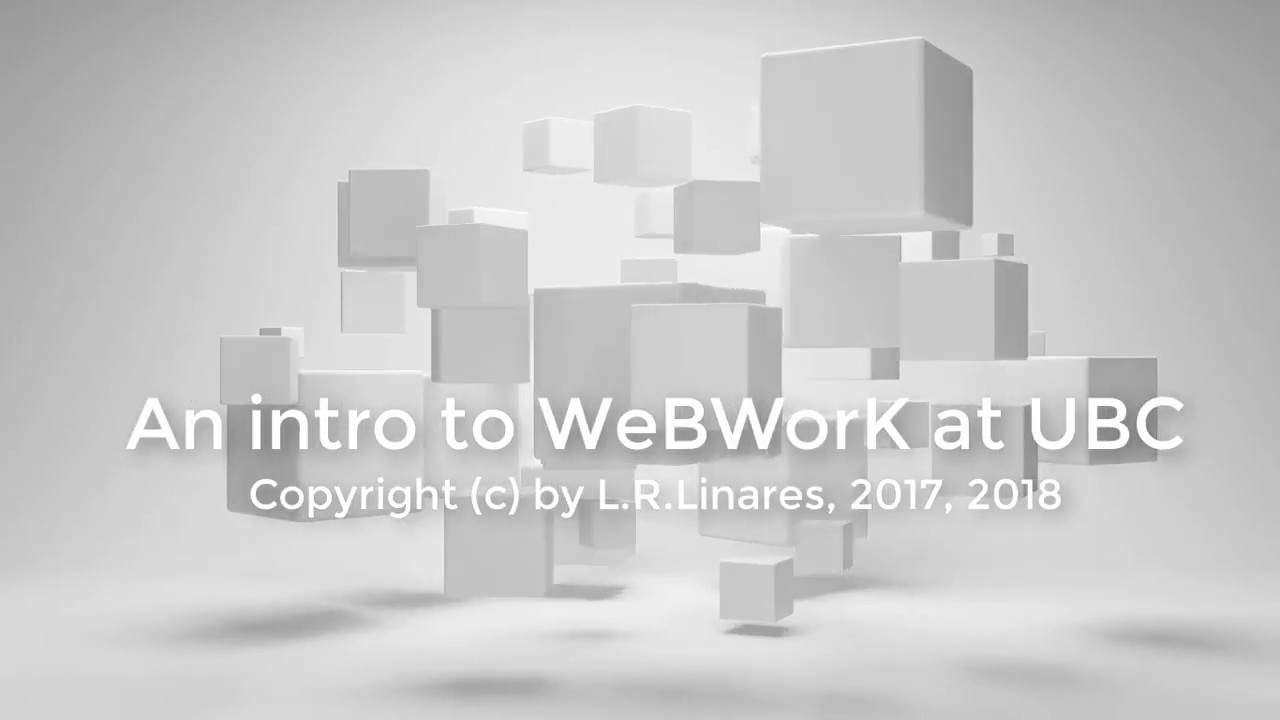 WeBWorK at UBC (Inroduction)