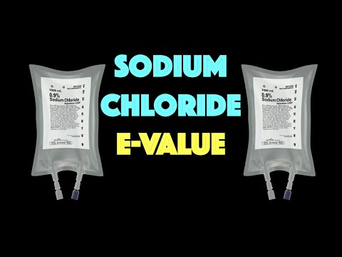 Sodium Chloride E-Value With Practice Questions