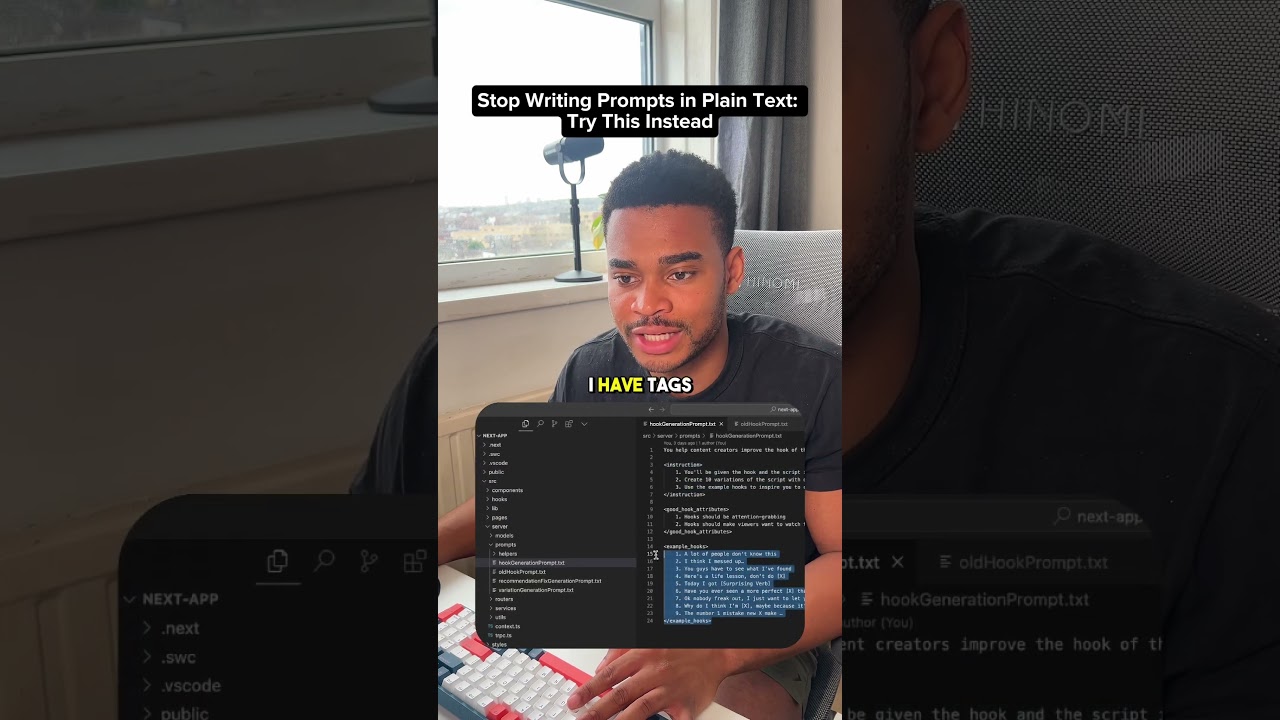 Your sign to start using XML in your prompts