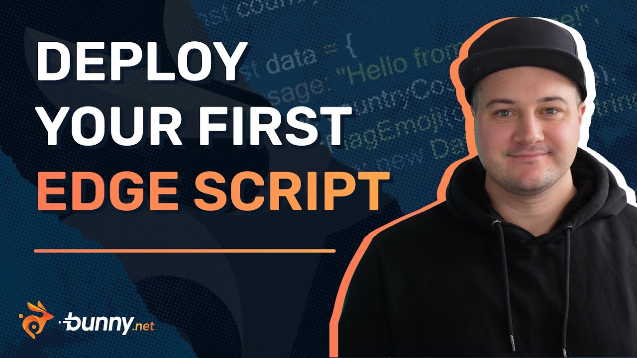 Deploy your first edge script to bunny.net