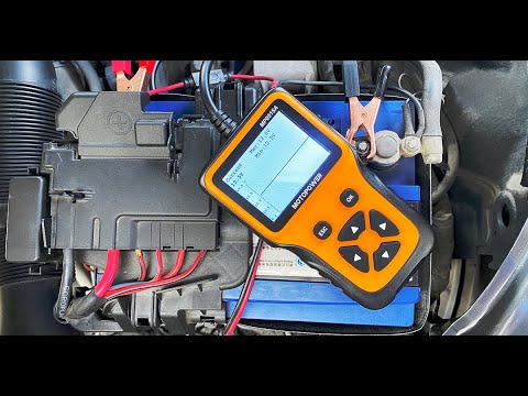 MOTOPOWER MP0515A 12V Battery Load Tester Alternator Analyzer