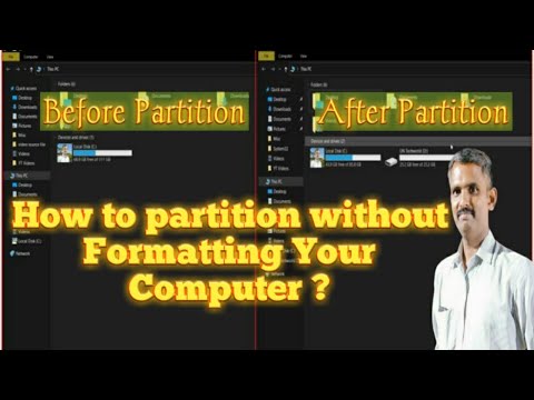 How to Create and format a hard disk partition