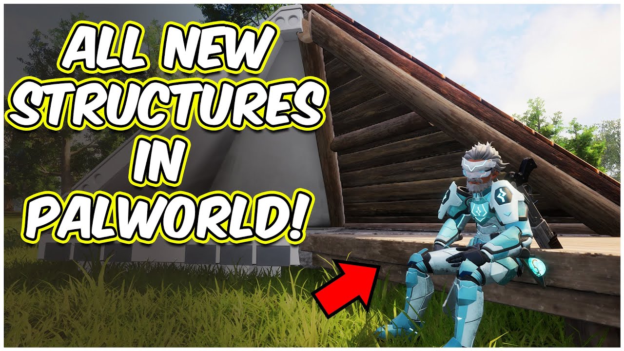 PALWORLD Added 48 New Structures In This New Update!